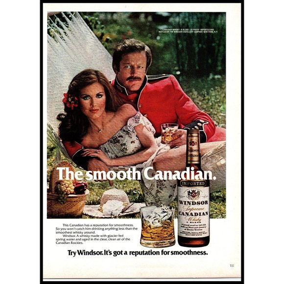 Windsor Canadian | Art | 978 Windsor Canadian Whisky Vintage Print Ad ...
